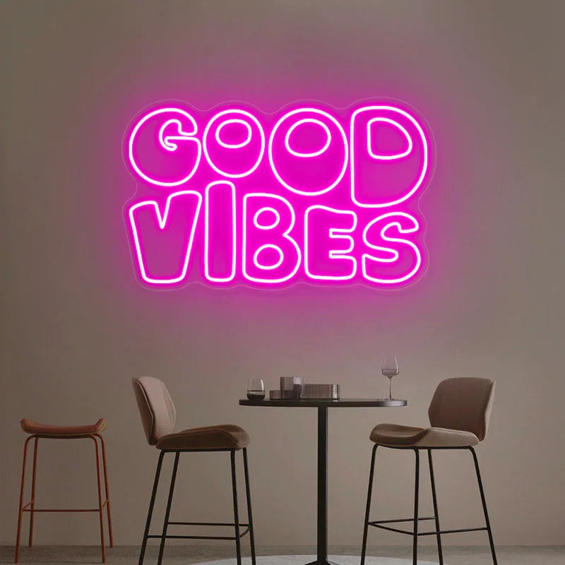 Néon Good Vibes | Néon LED Décoratif – Mon Joli Neon