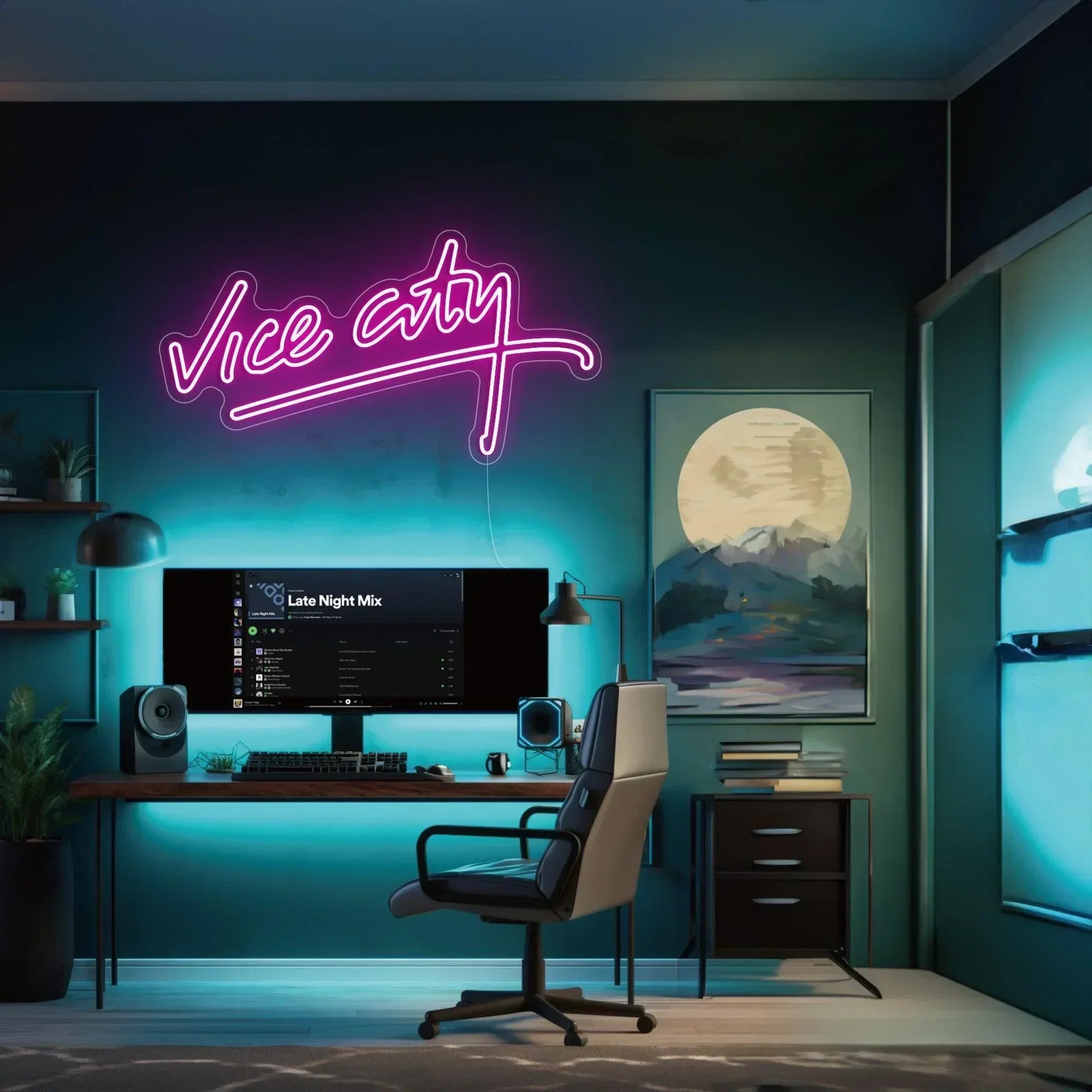 Néon Vice City | Néon Gaming – Mon Joli Neon