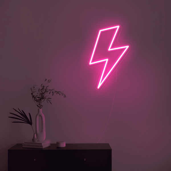Néon Éclair | Néon LED Mural – Mon Joli Neon